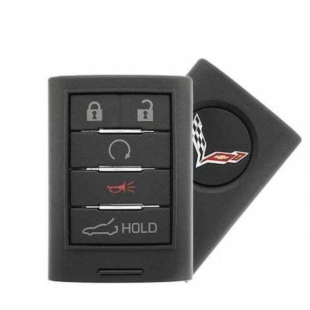 Oem RFB: 2015 - 2019 Chevrolet Corvette / Smart Key 5-Button Trunk / Remote Start / PN: 23465951 ...